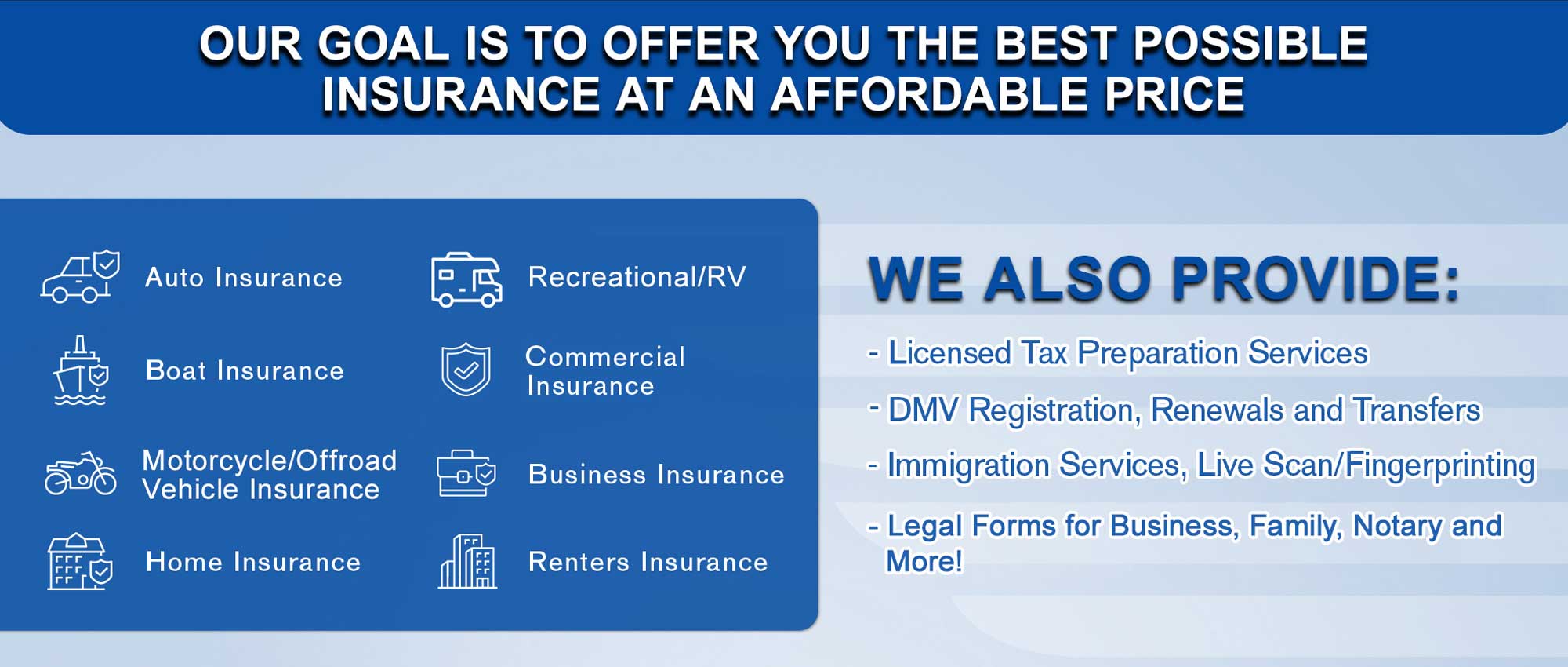 Academy West Insurance | Tax Services | Insurance | DMV