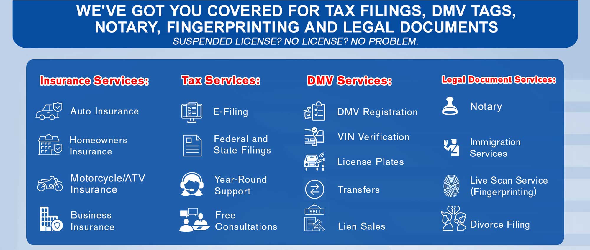 Academy West Insurance | Tax Services | DMV Services
